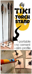 DIY Tiki Torch Stand - Jaime Costiglio