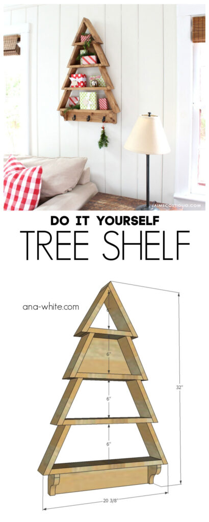 DIY Tree Shelf - Jaime Costiglio