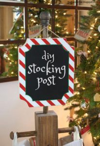 DIY Stocking Post - Jaime Costiglio