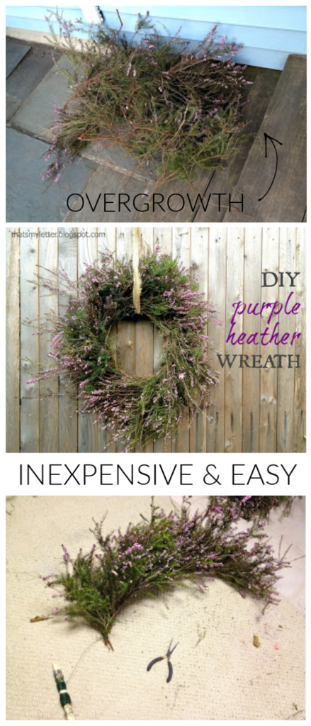 DIY Heather Wreath - Jaime Costiglio