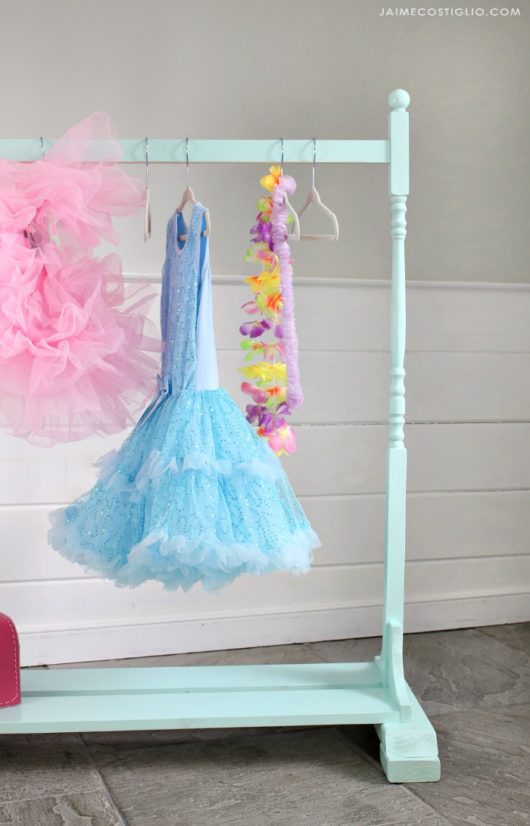 DIY Kids Wardrobe Rack - Jaime Costiglio