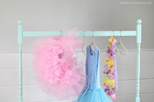 DIY Kids Wardrobe Rack - Jaime Costiglio