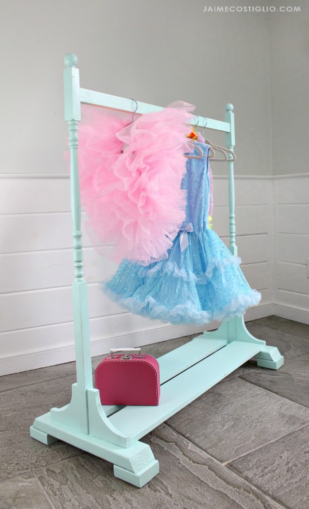 DIY Kids Wardrobe Rack - Jaime Costiglio