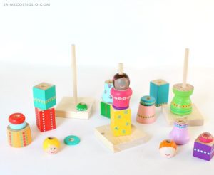 DIY Mix & Match Wood People - Jaime Costiglio