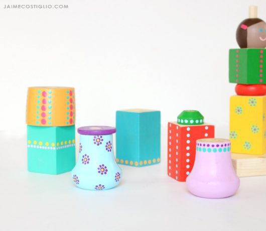 DIY Mix & Match Wood People - Jaime Costiglio