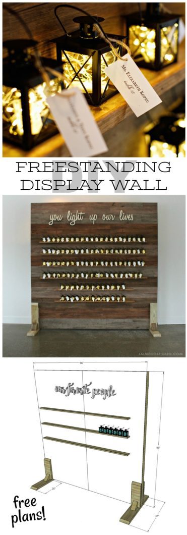 DIY Freestanding Display Wall - Jaime Costiglio
