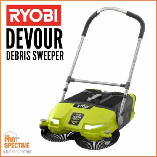 Ryobi Devour Debris Sweeper - Jaime Costiglio