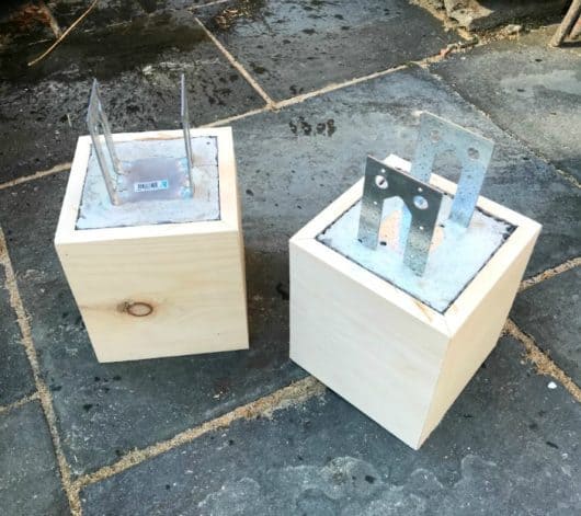 DIY Self Standing Wood Arch - Jaime Costiglio