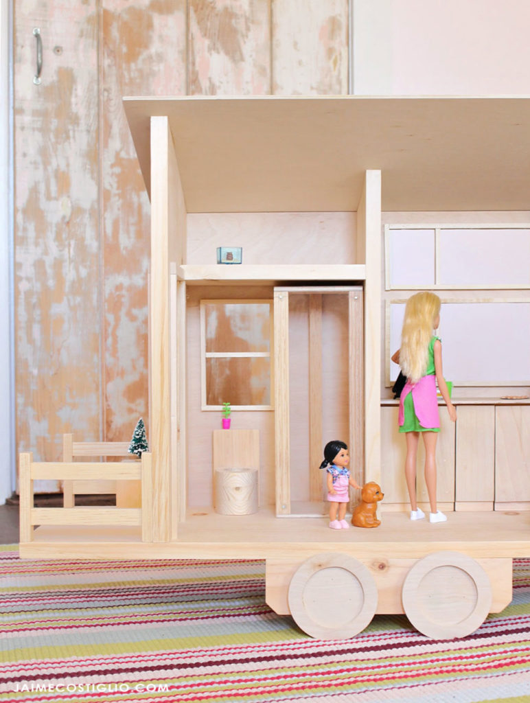 Barbie Size Tiny House Dollhouse - Jaime Costiglio
