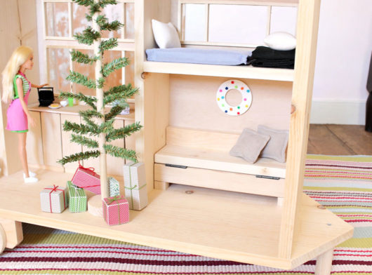 Barbie Size Tiny House Dollhouse - Jaime Costiglio