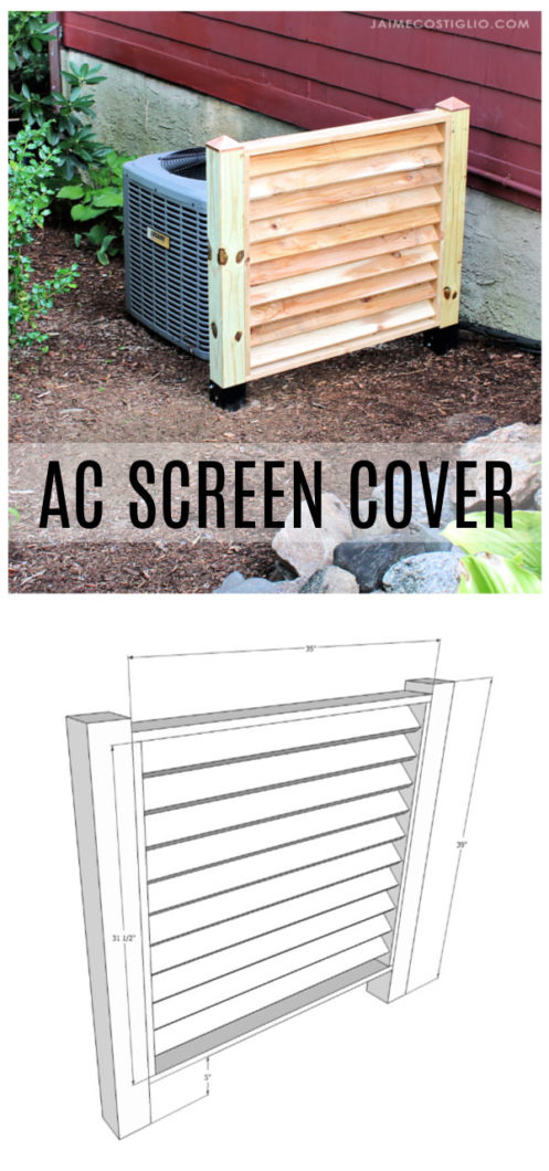 DIY AC Screen Cover - Jaime Costiglio
