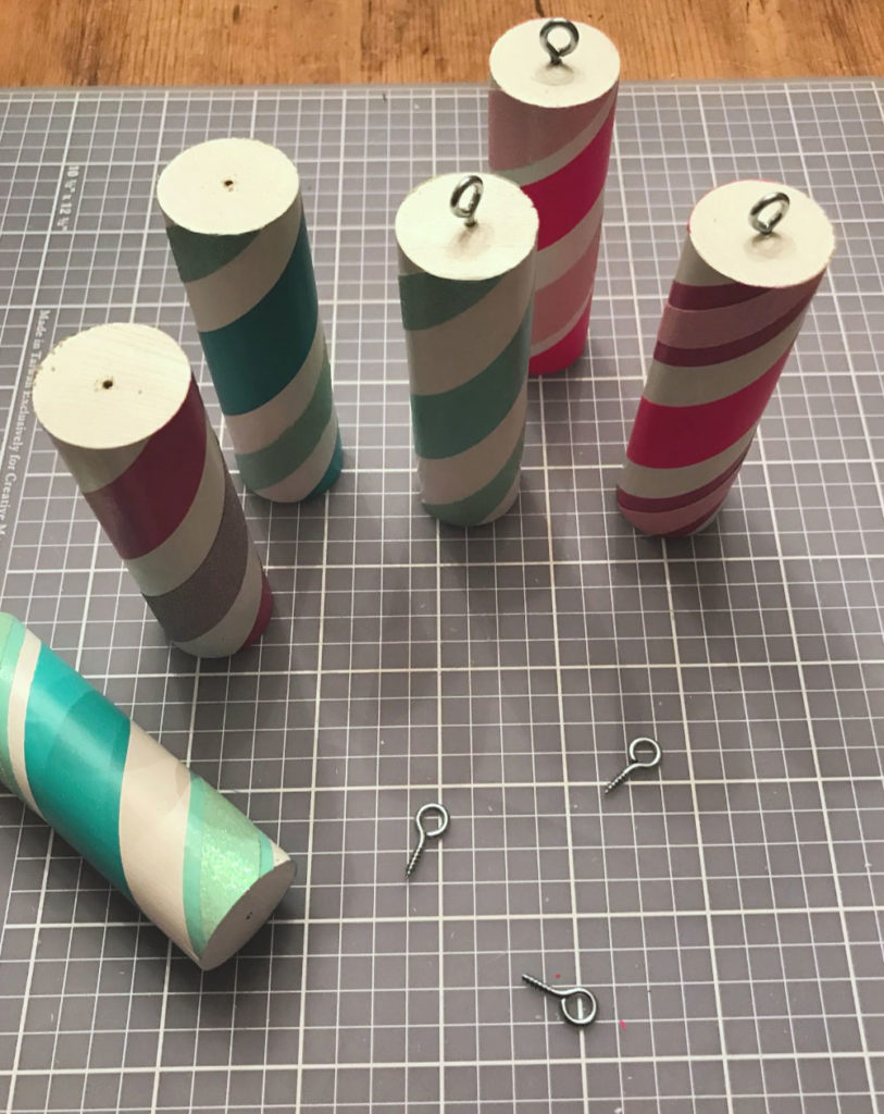 Scrap Wood Candy Ornaments - Jaime Costiglio