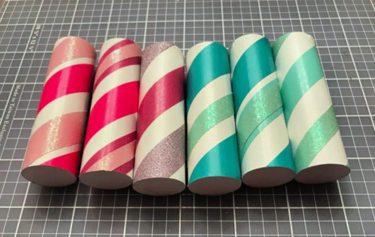 Scrap Wood Candy Ornaments - Jaime Costiglio