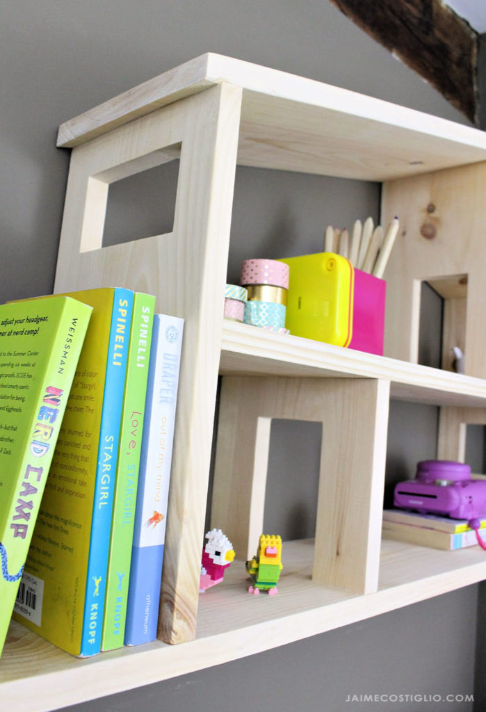 DIY Dollhouse Wall Shelf - Jaime Costiglio