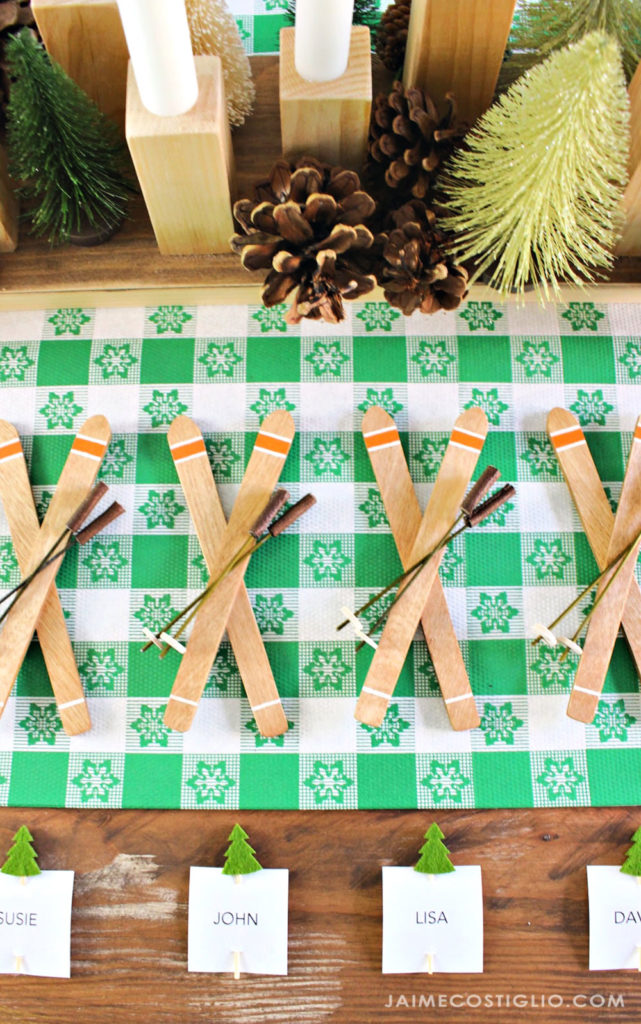 DIY Apres Ski Theme Party Decor - Jaime Costiglio