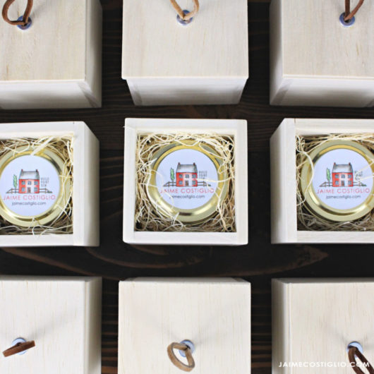DIY Small Wood Gift Boxes with Lid - Jaime Costiglio