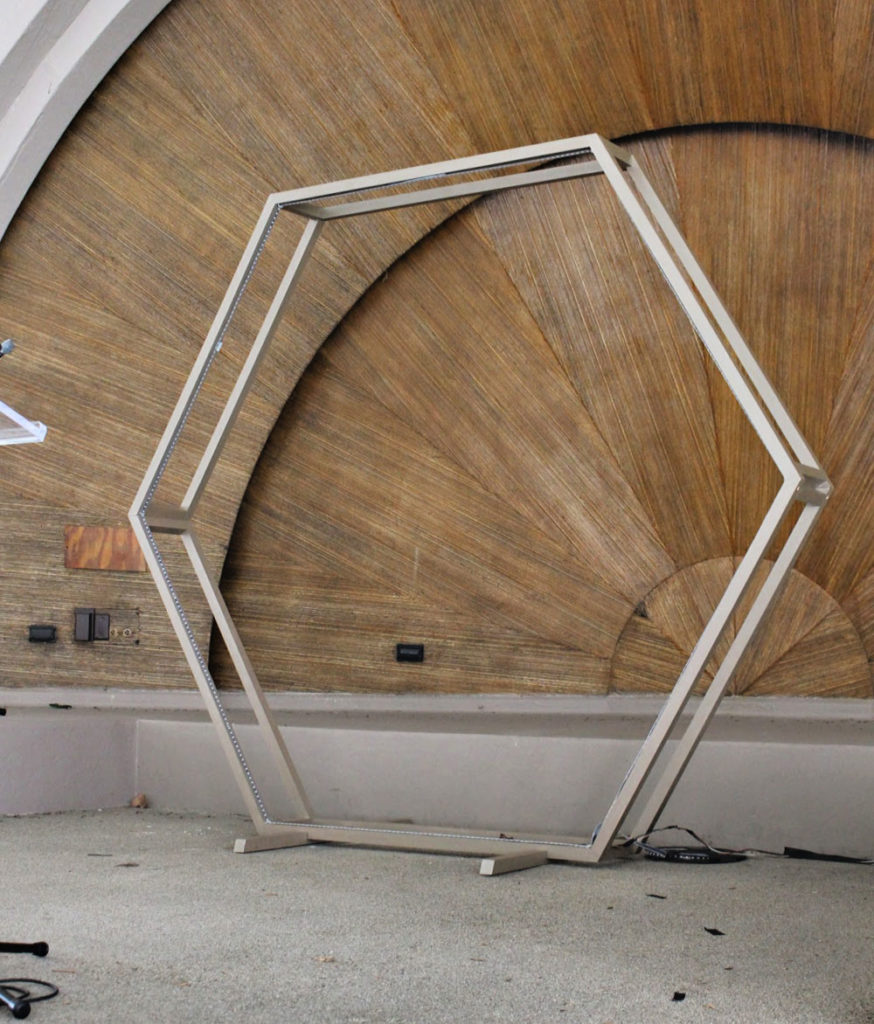 DIY Giant Hexagon Frame - Jaime Costiglio