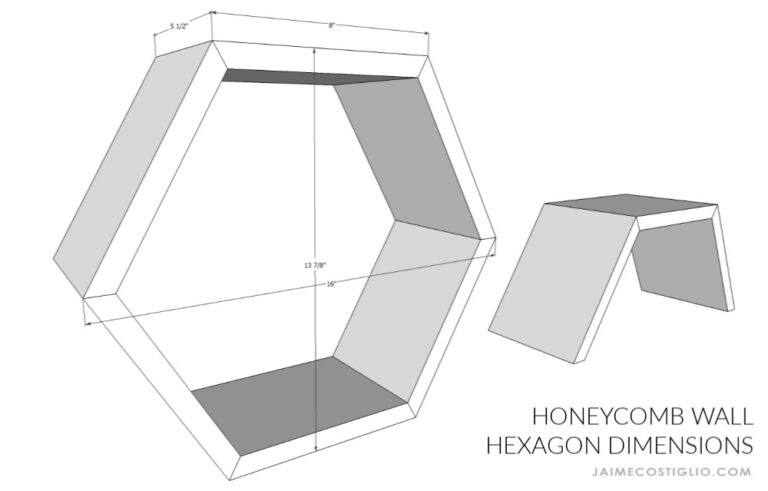 DIY Hexagon Wall - Jaime Costiglio