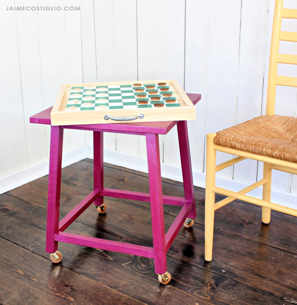 Metallics Painted Side Table - Jaime Costiglio