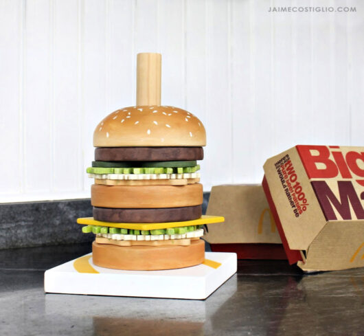 DIY Stacking Big Mac Toy - Jaime Costiglio