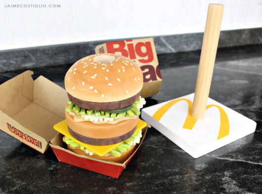 DIY Stacking Big Mac Toy - Jaime Costiglio