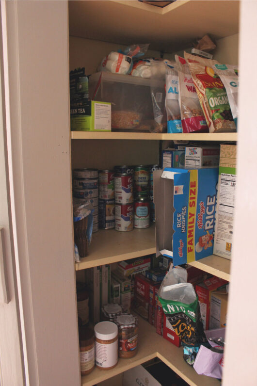 Inexpensive Pantry Makeover - Jaime Costiglio