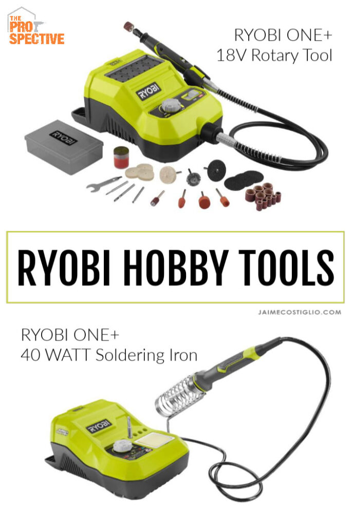 Ryobi Tools for Hobby Crafts - Jaime Costiglio