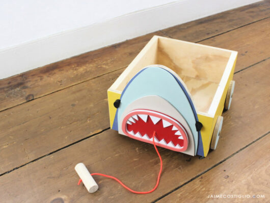 DIY Animal Book Cart - Jaime Costiglio