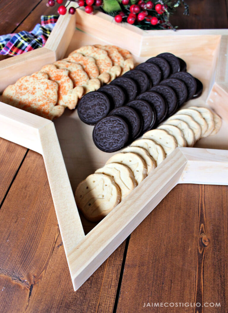 DIY Wood Star Tray - Jaime Costiglio
