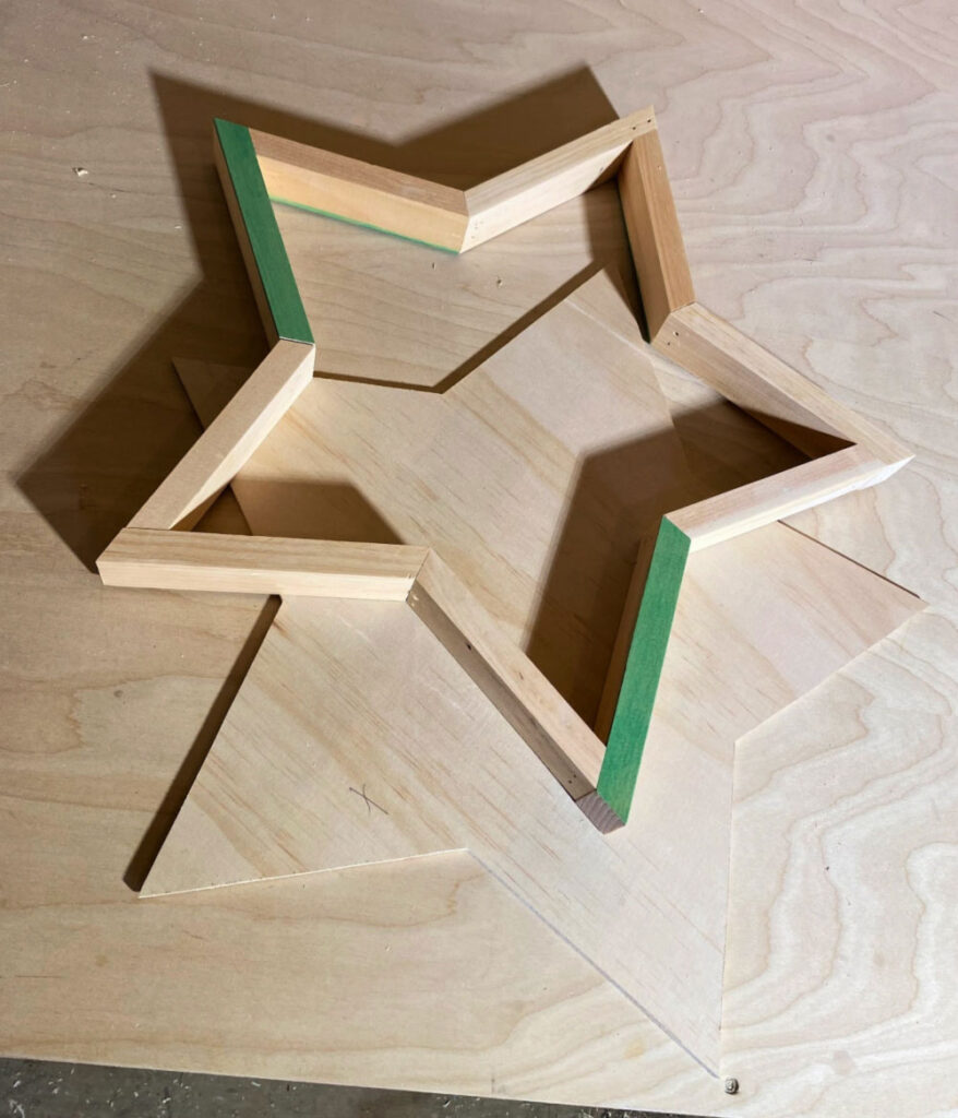 DIY Wood Star Tray - Jaime Costiglio