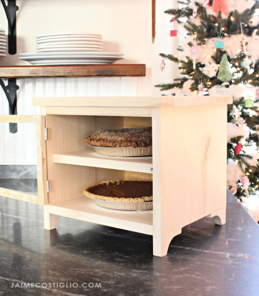 DIY Countertop Pie Safe - Jaime Costiglio
