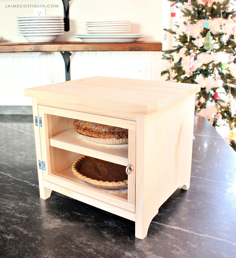 DIY Countertop Pie Safe - Jaime Costiglio