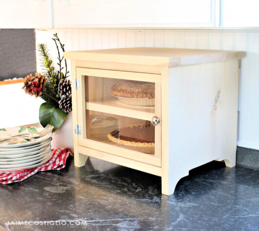 DIY Countertop Pie Safe - Jaime Costiglio