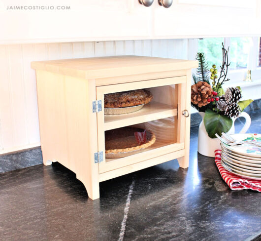 DIY Countertop Pie Safe - Jaime Costiglio