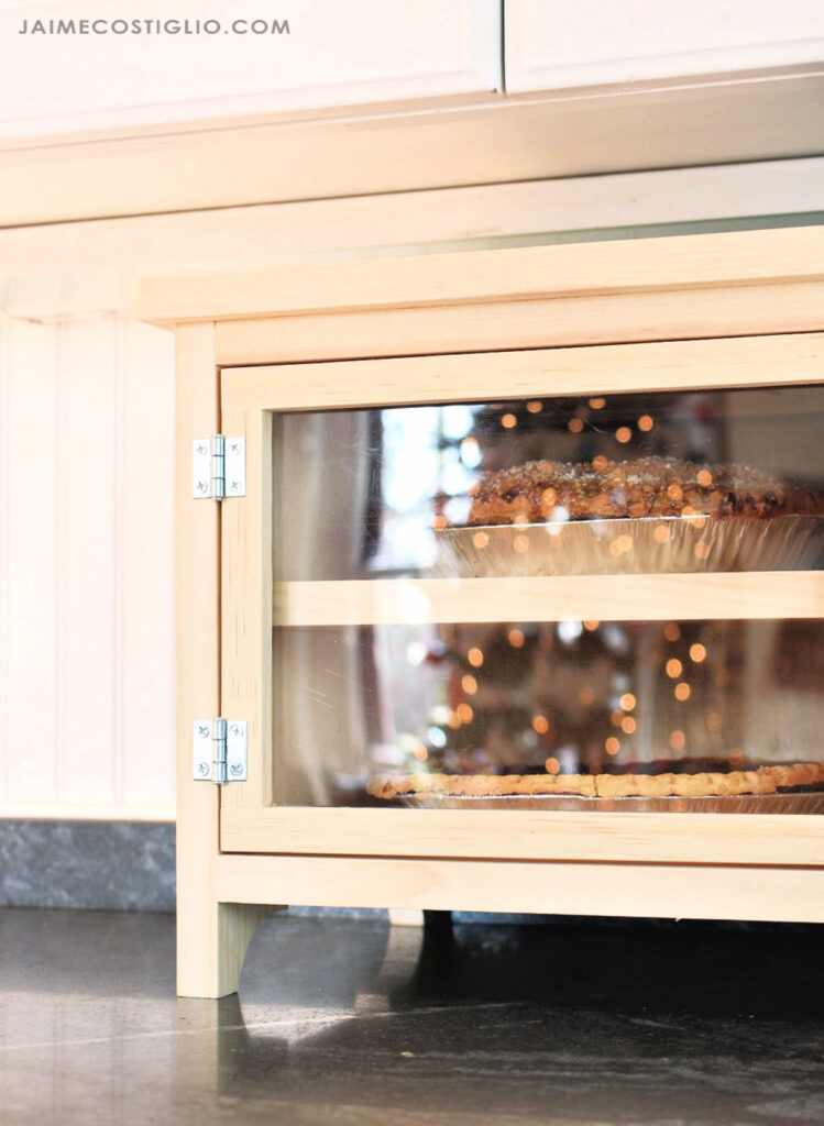 DIY Countertop Pie Safe - Jaime Costiglio