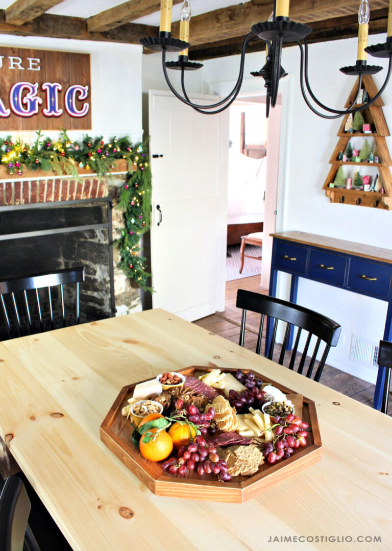 DIY Tabletop Lazy Susan - Jaime Costiglio