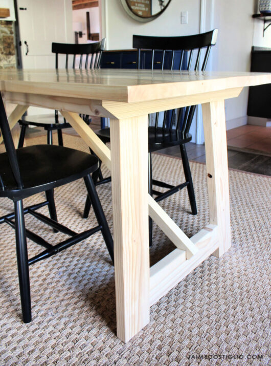 DIY Architect Dining Table Free Plans - Jaime Costiglio