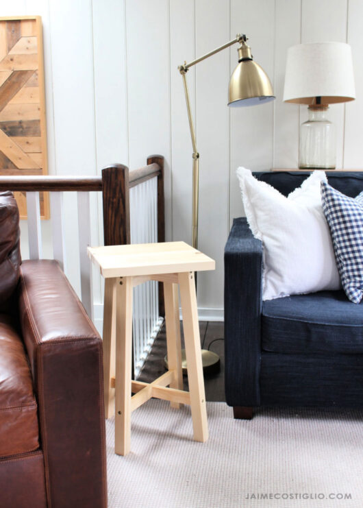 DIY Simple Side Table - Jaime Costiglio