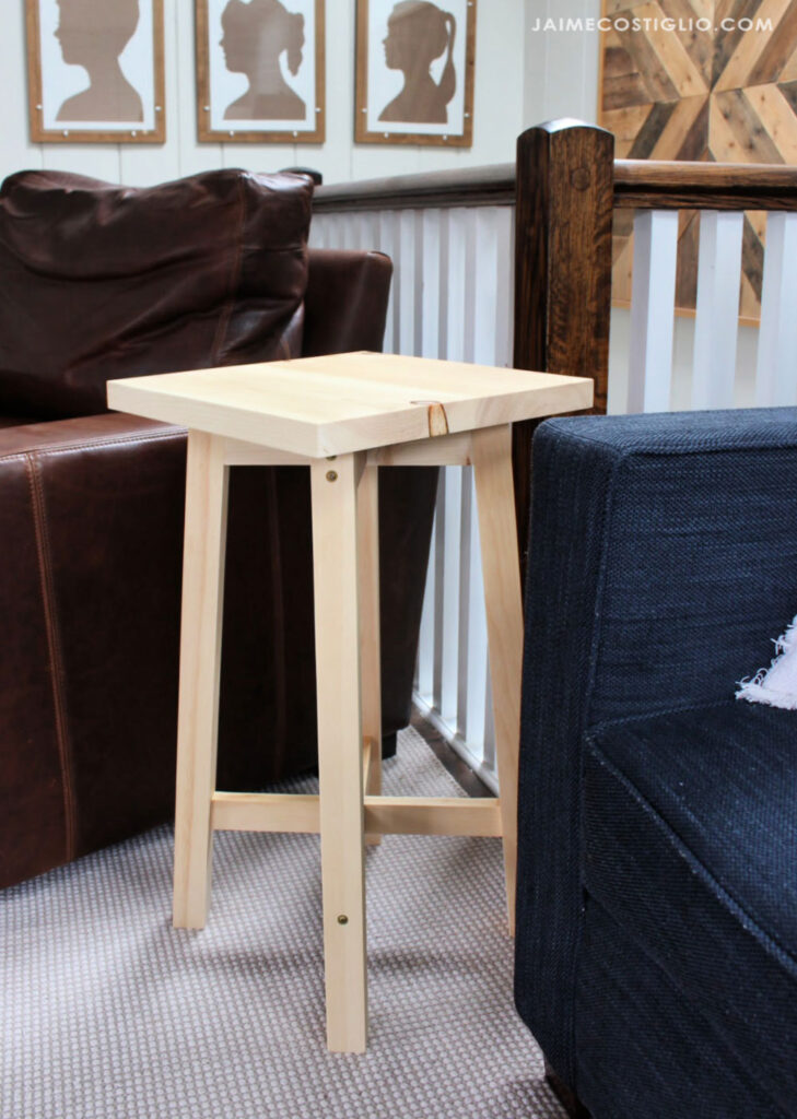 DIY Simple Side Table - Jaime Costiglio