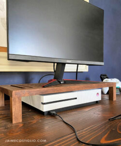 DIY Vented Monitor Stand - Jaime Costiglio
