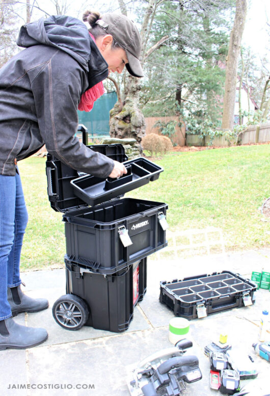 Husky Rolling Cart & Tool Organizer - Jaime Costiglio