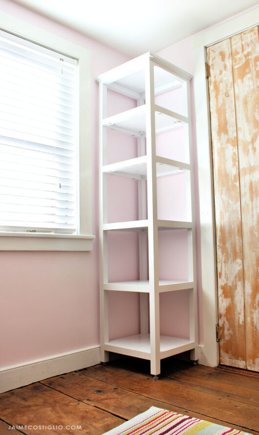 DIY Tower Shelf - Jaime Costiglio