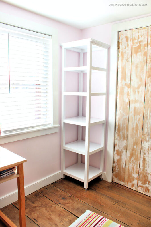 DIY Tower Shelf - Jaime Costiglio