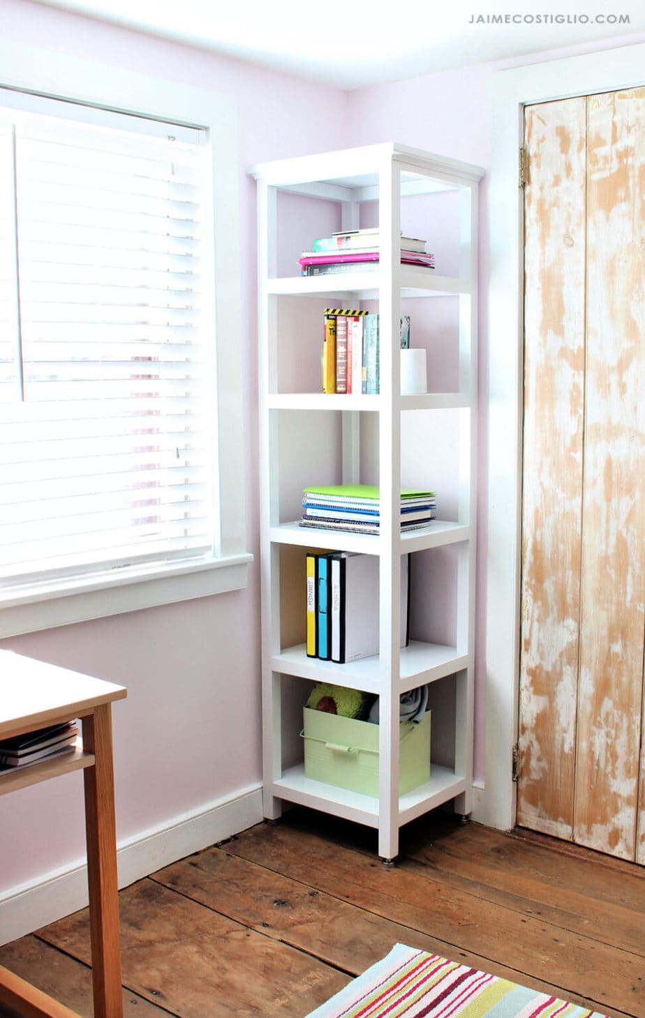 DIY Tower Shelf - Jaime Costiglio