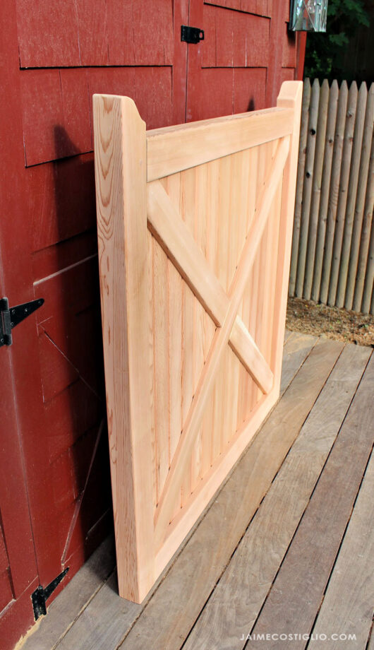 Cedar Fence Gate Plans - Jaime Costiglio