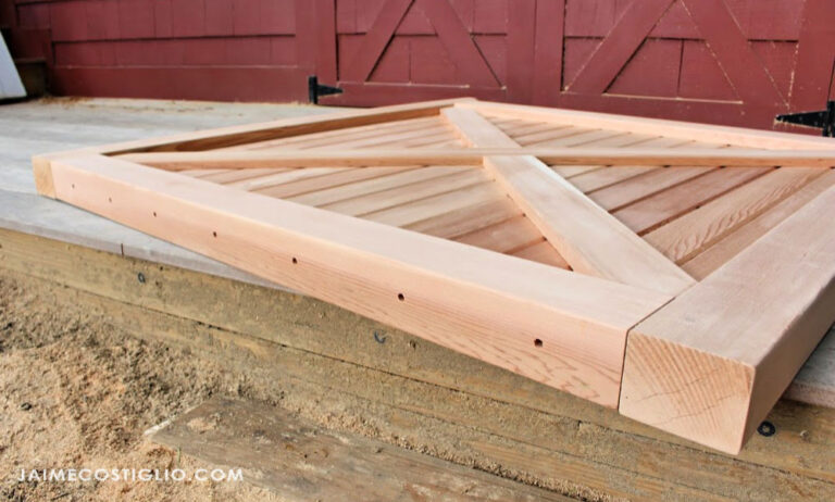 Cedar Fence Gate Plans - Jaime Costiglio