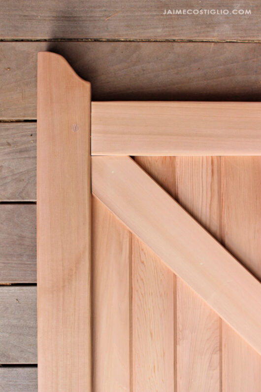 Cedar Fence Gate Plans - Jaime Costiglio