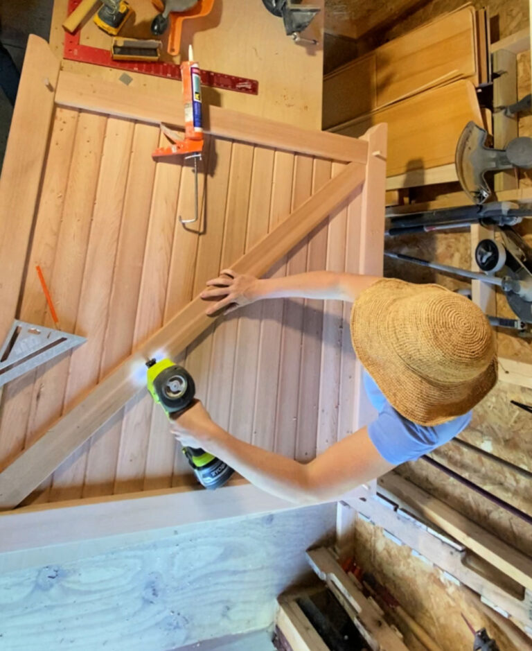 Cedar Fence Gate Plans - Jaime Costiglio