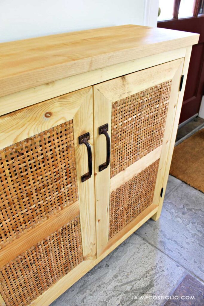 Rattan Console Plans - Jaime Costiglio