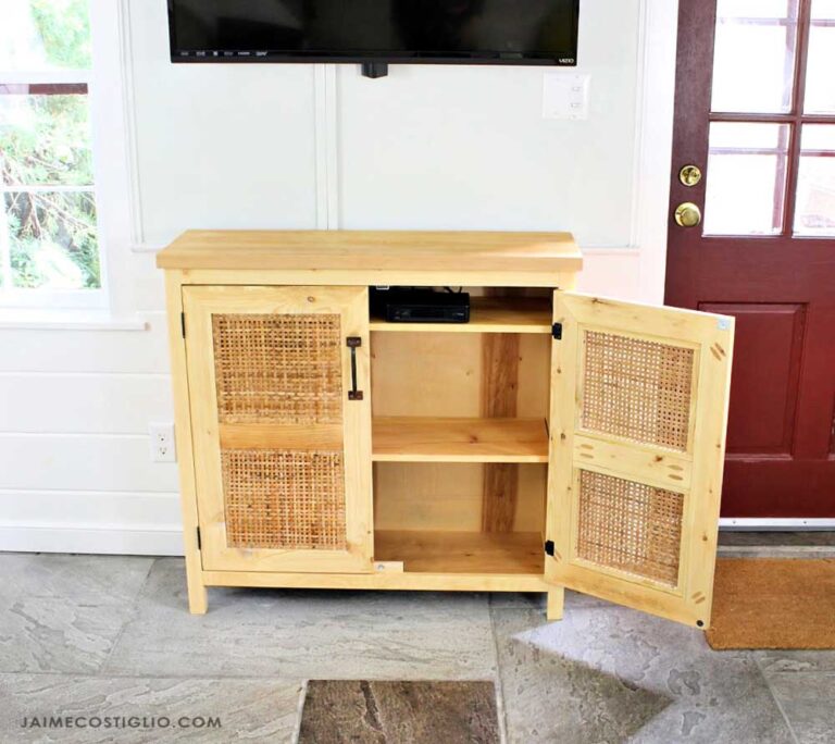 Rattan Console Plans - Jaime Costiglio